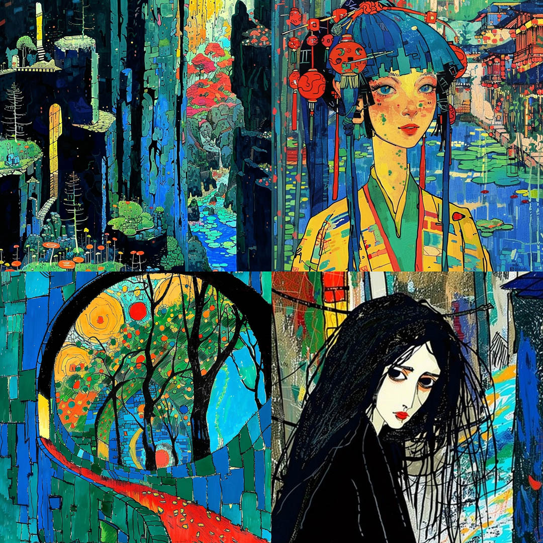 Vibrant Fantasy Realms - AI Art Style - ImgMCP