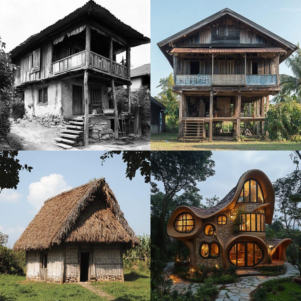 Vernacular architecture - AI Art Style - ImgMCP