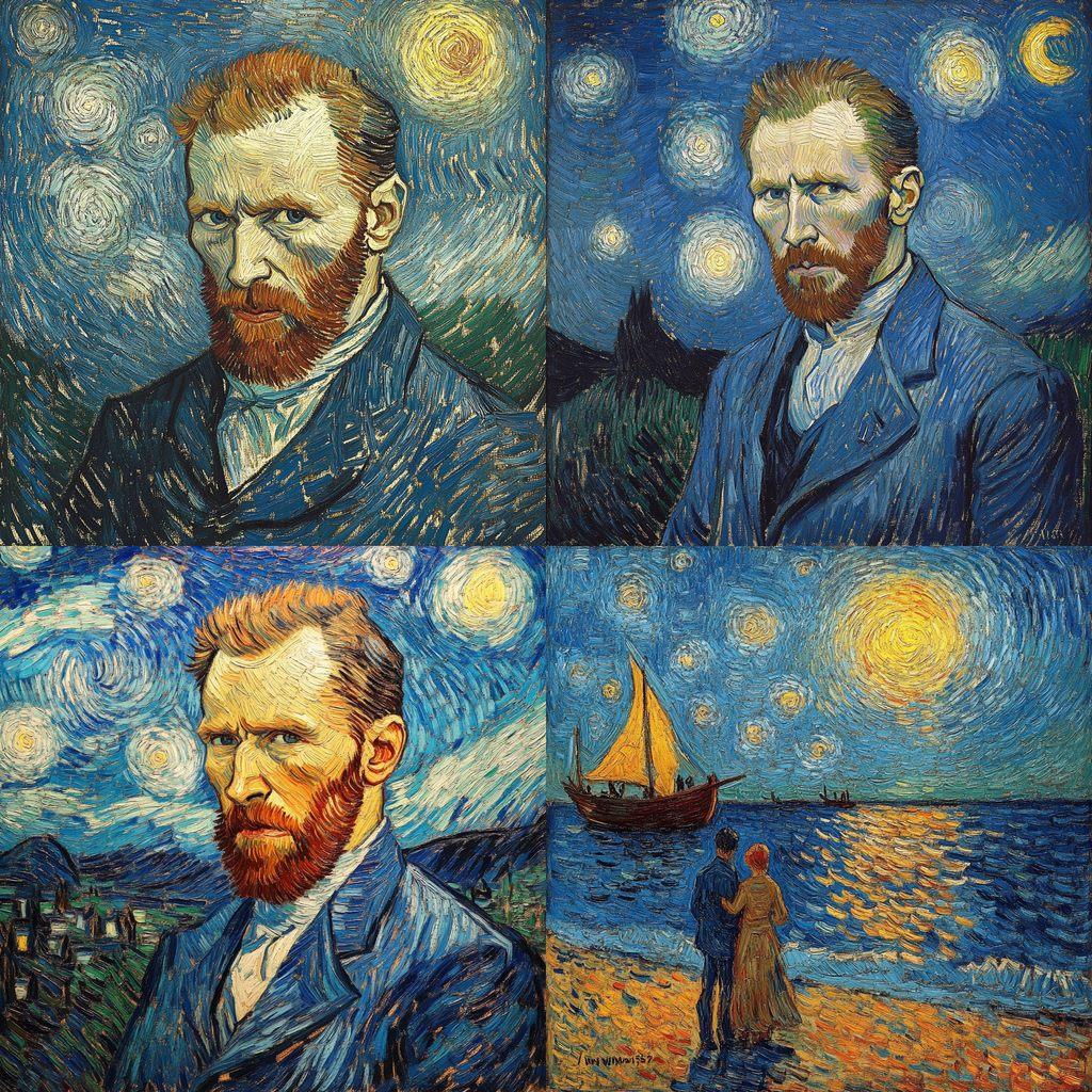 Vincent van Gogh - AI Art Style - ImgMCP