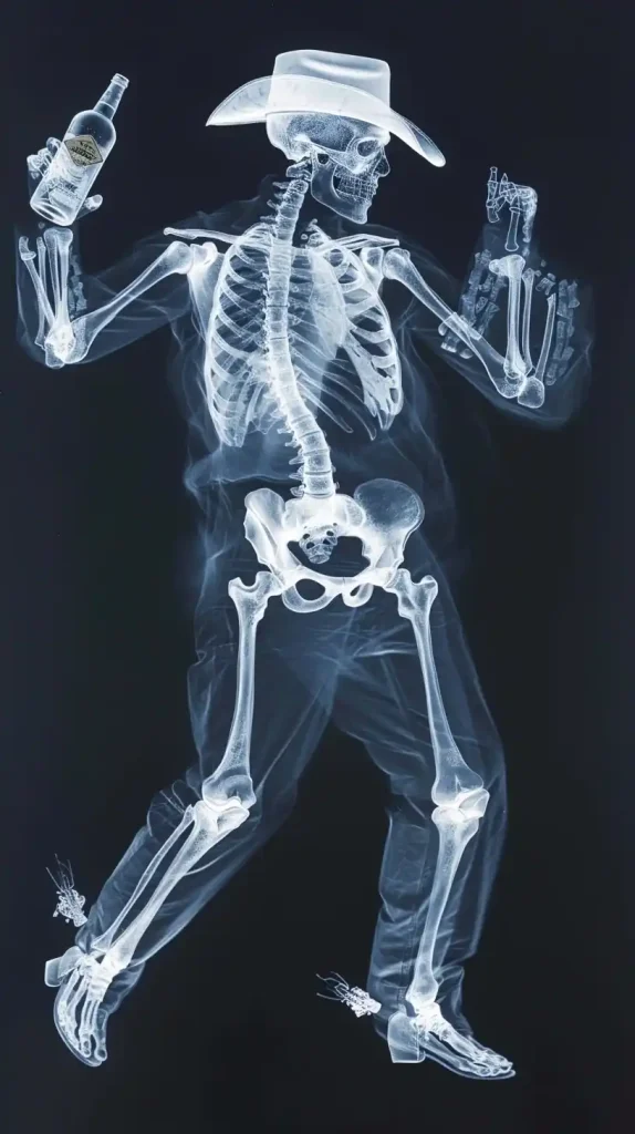 Wild West X-Ray Dance - AI Art Style - ImgMCP