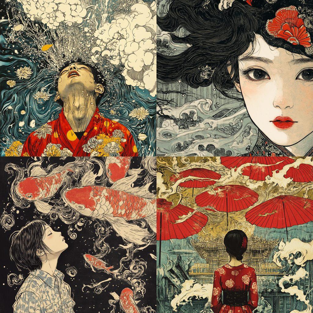 Yuko Shimizu - AI Art Style - ImgMCP