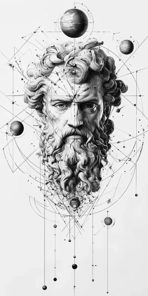 Zeus Solar System Fusion - AI Art Style - ImgMCP